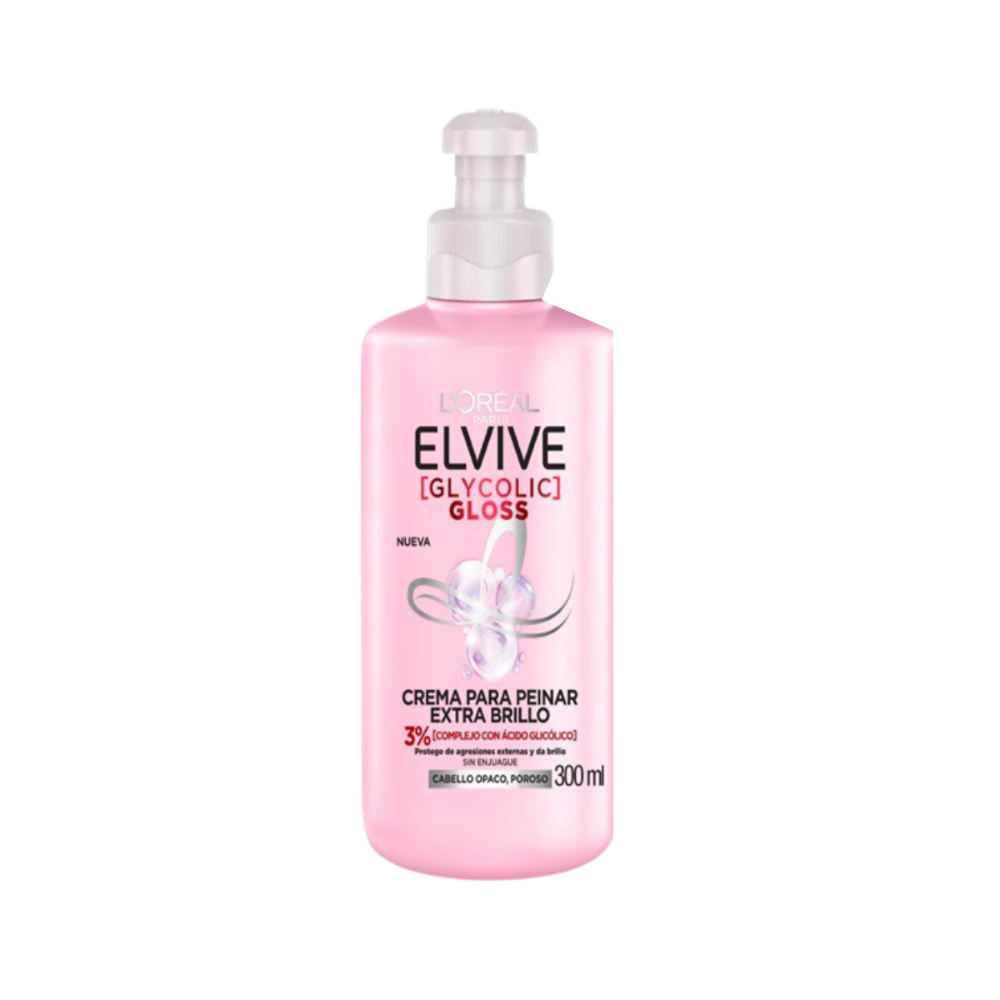 Loreal EG Elvive Glycolic Gloss Combing Cream 200ml – Maven Cosmetics