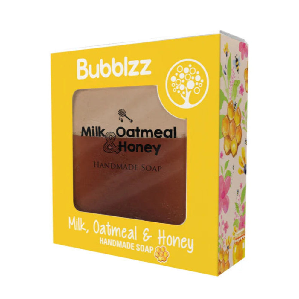 Bubblzz Milk&Oatmeal&Honey Soap 160ml – Maven Cosmetics