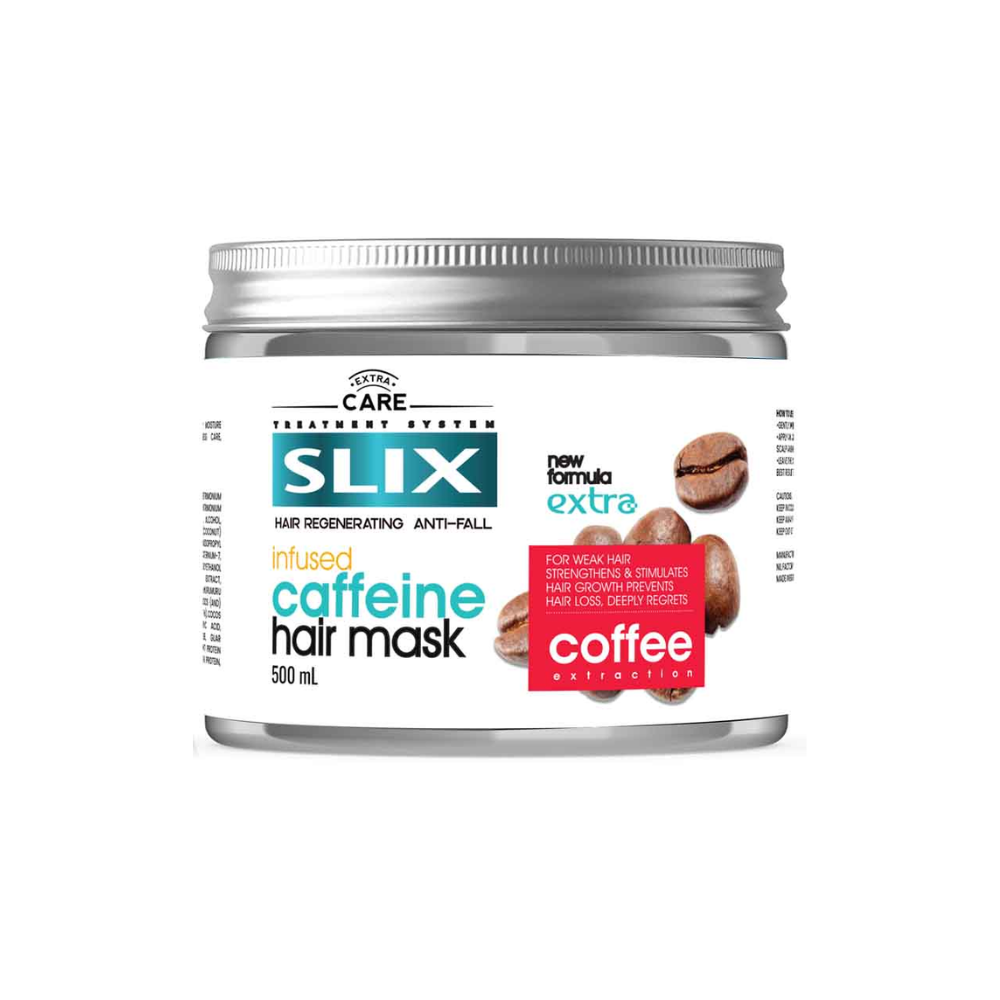 Slix Infused Caffeine Hair Mask 500ml – Maven Cosmetics